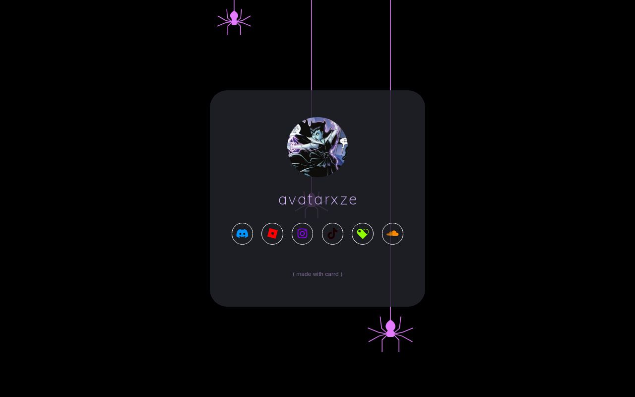 avatars card